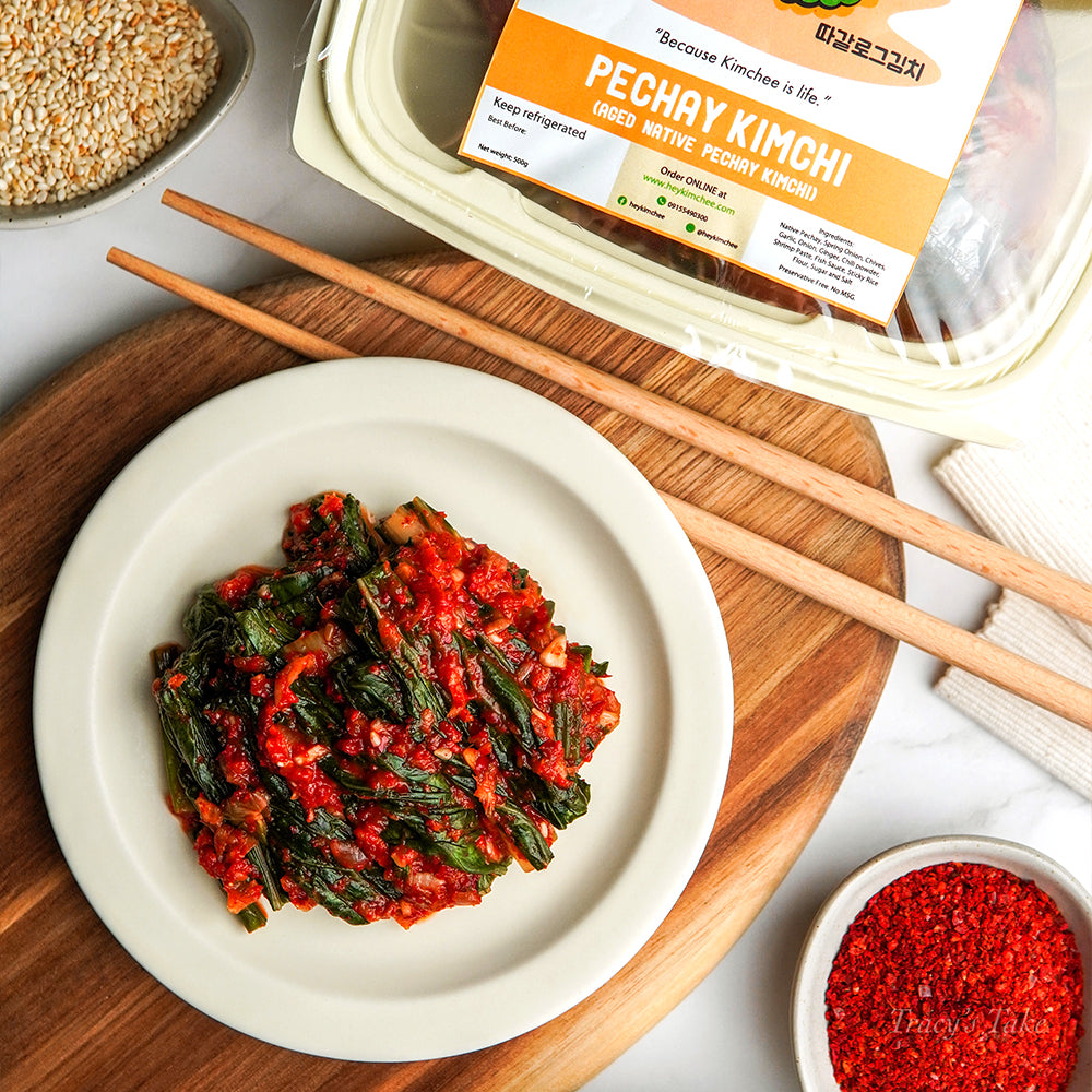 PECHAY TAGALOG KIMCHEE[Native Pechay Kimchee] – Hey Kimchee