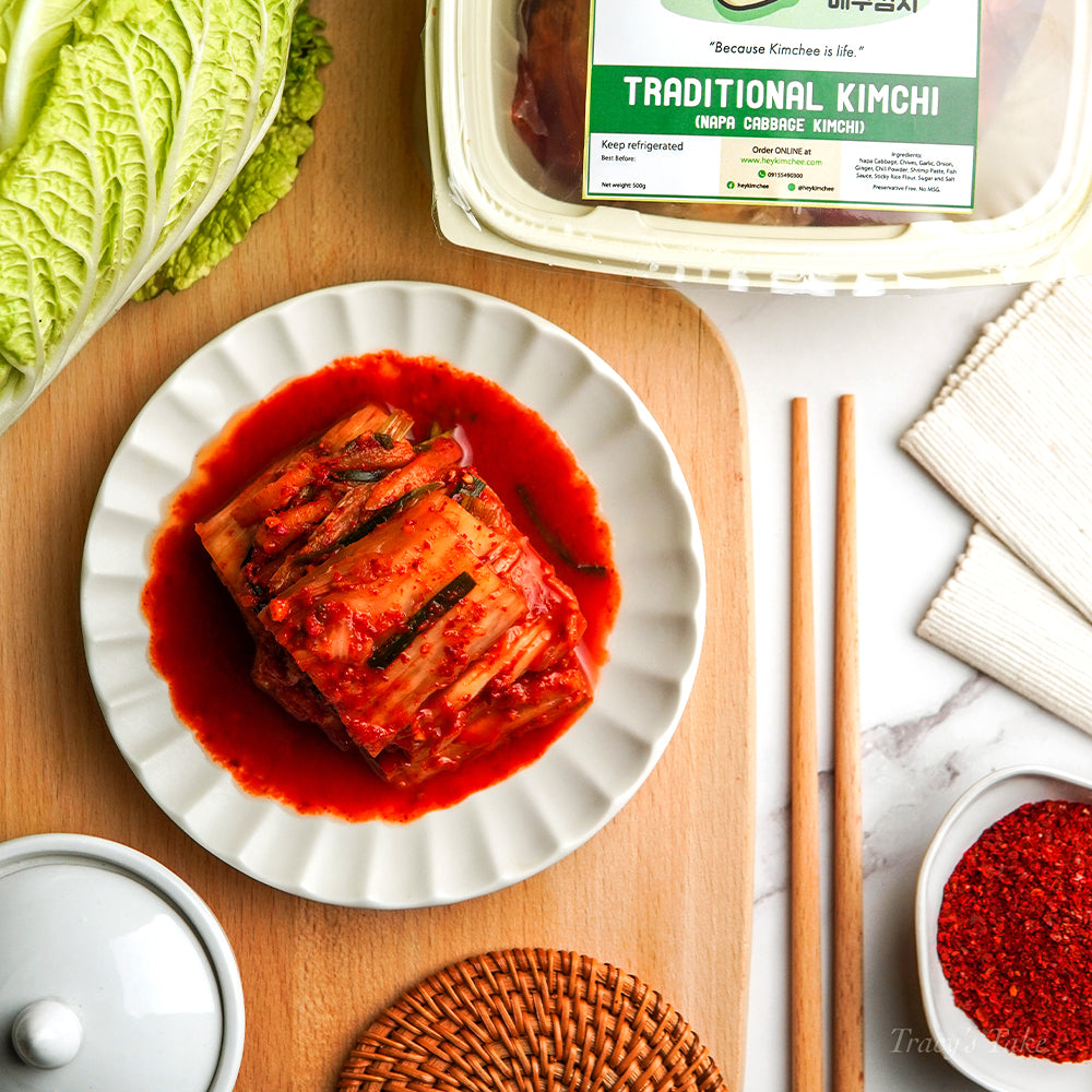 TRADITIONAL KIMCHEE[Napa Cabbage Kimchee] – Hey Kimchee